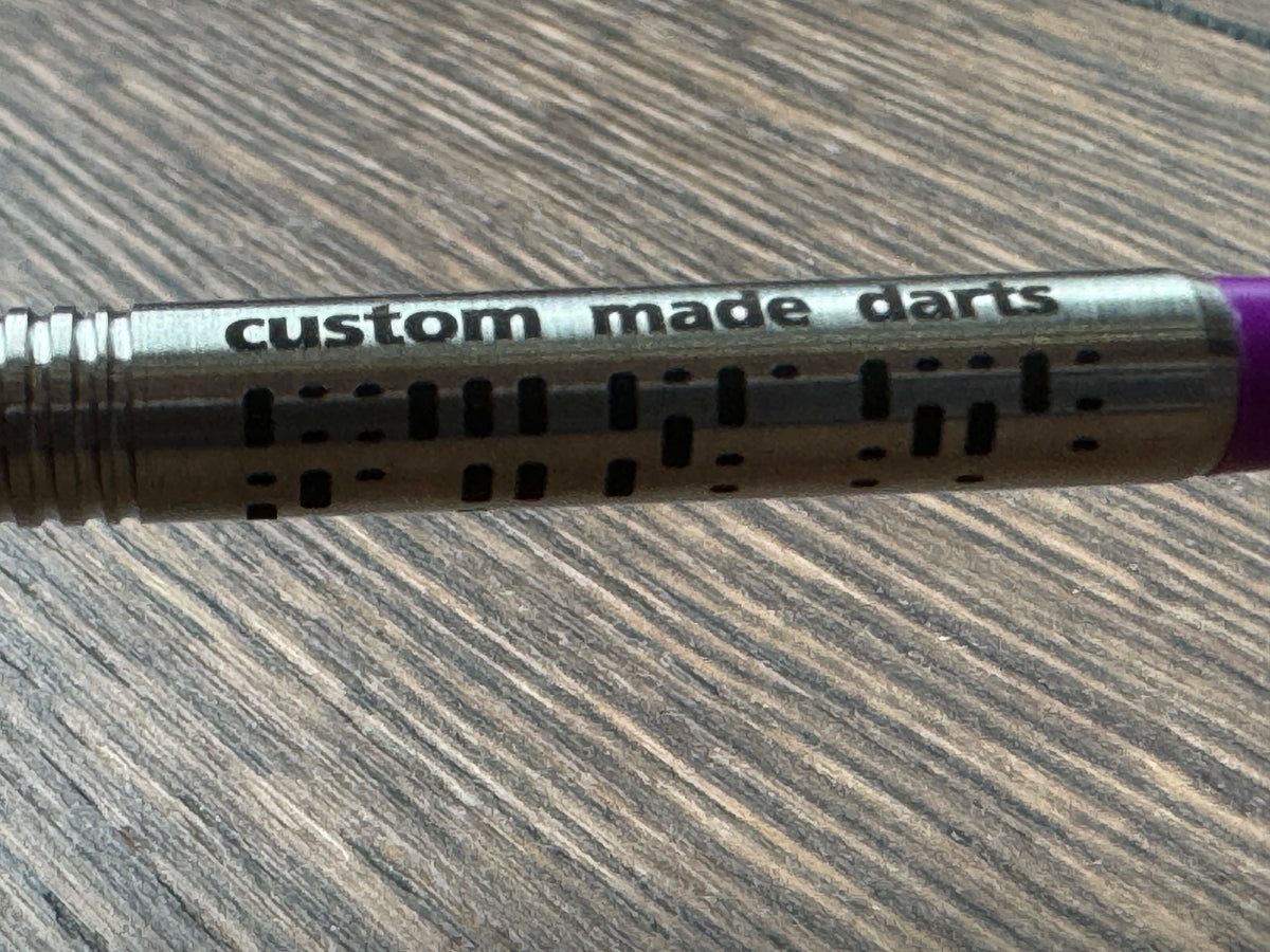 Code Darts Engraving | Custom Made Darts | Hand Made Darts | Precision ...