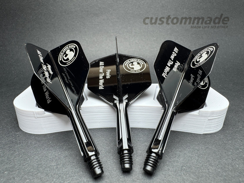 Personalised K-Flex Flights No.2 Standard | Darts Stems | Custom Made Darts
