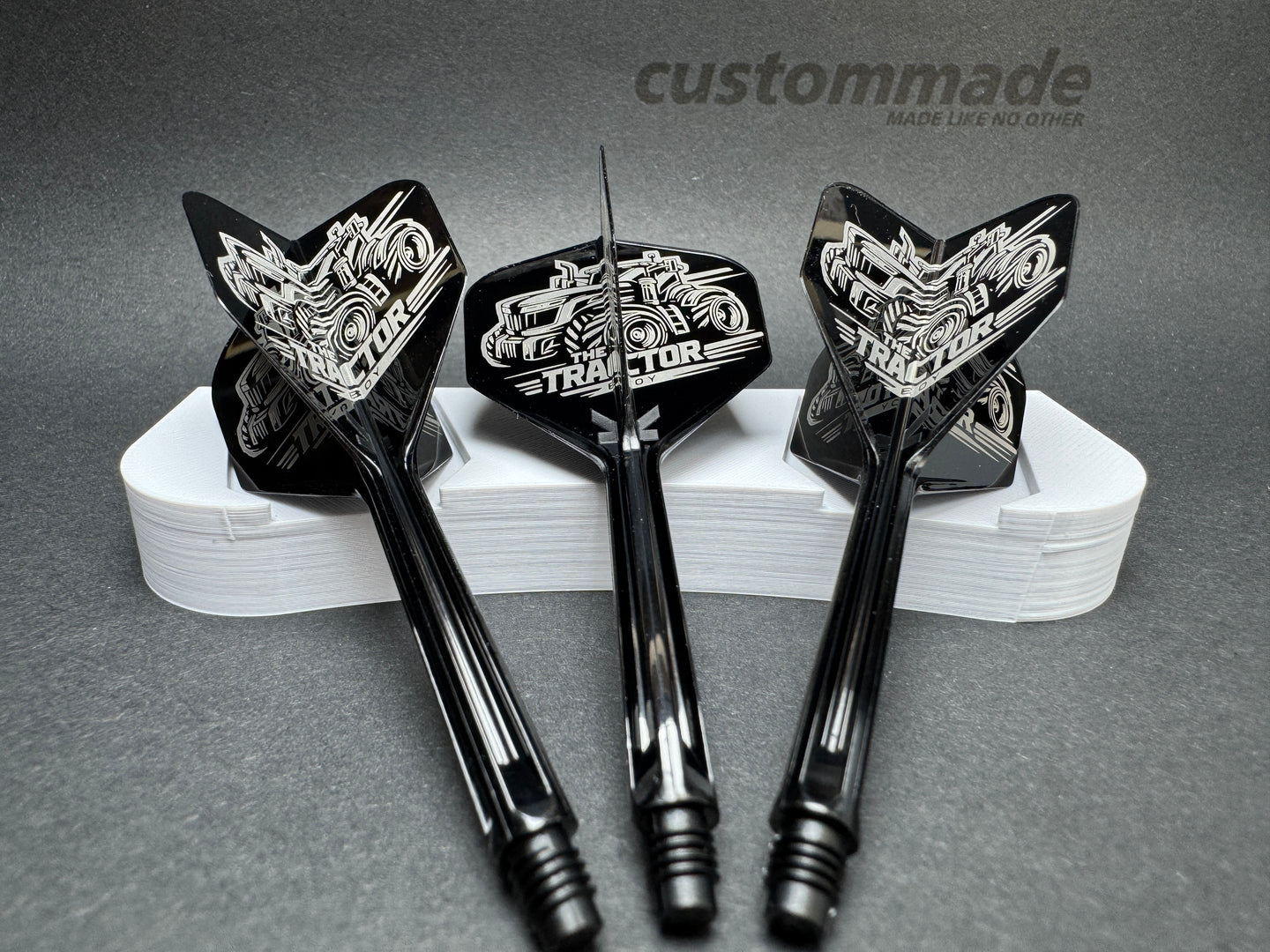 Personalised K-Flex Flights No.2 Standard | Darts Stems | Custom Made Darts